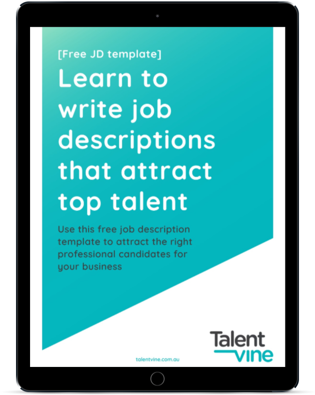 Write job descriptions that attract top talent